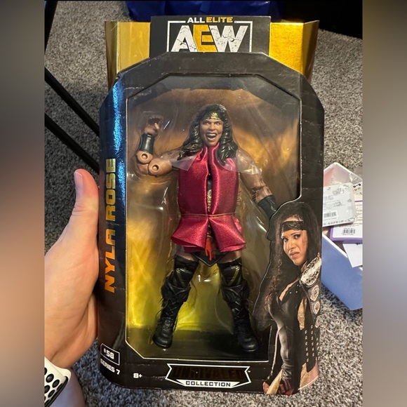 Toys | Aew Nyla Rose Action Figure | Poshmark